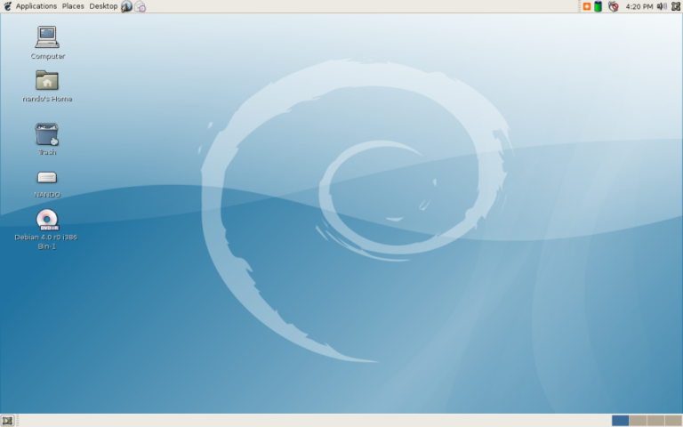 Evolución de mi escritorio Debian GNU/Linux | Picando Código