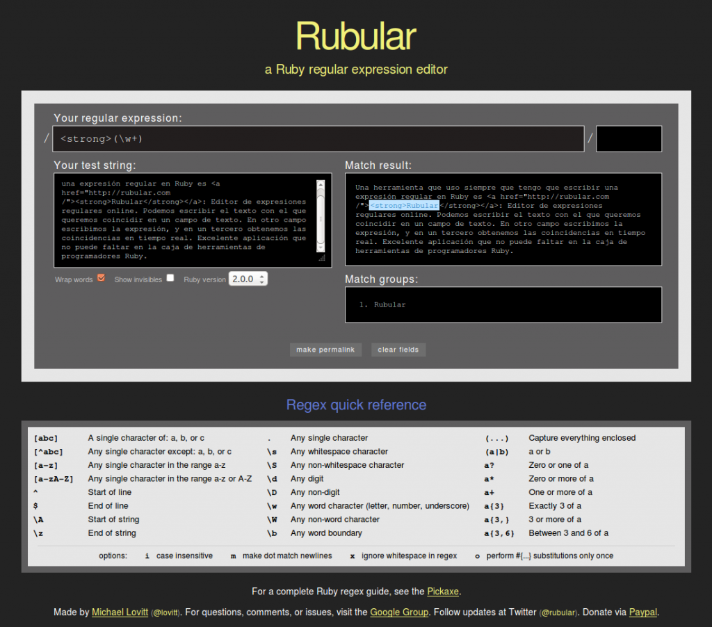 Expresiones regulares en Ruby | Picando Código