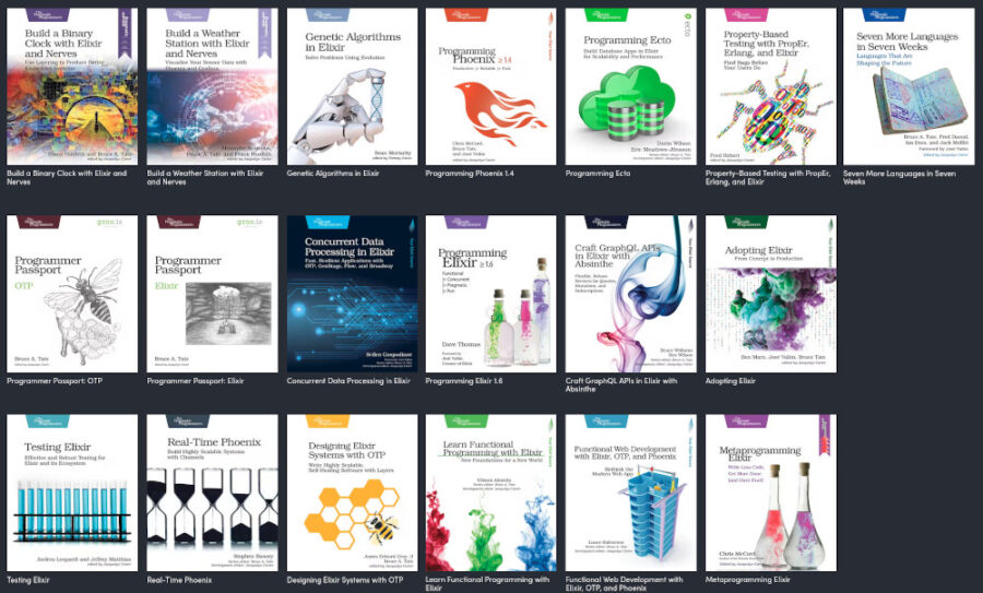 eBooks: Paquete de libros sobre Elixir | Picando Código